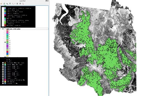 Mask A Raster Layer In QGIS Using A Vector Layer With Multiple Polygons
