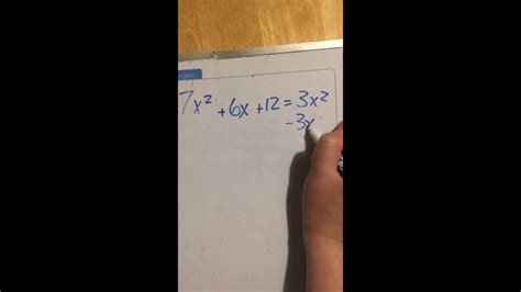 quadratic functions standard form youtube