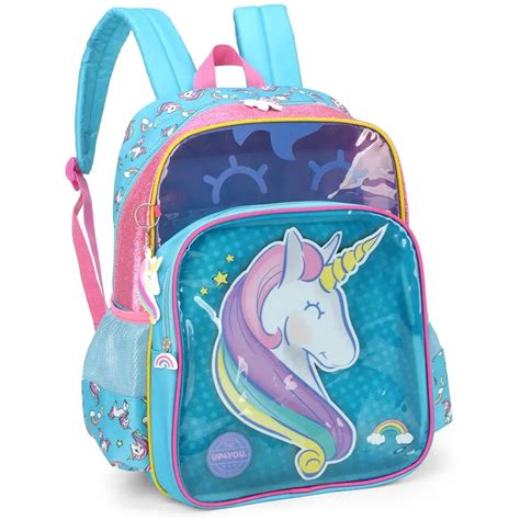 Suprema Acessórios Mochila Unicórnio UP4YOU lilas