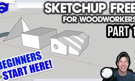 Getting Started With Sketchup Free Lesson Beginners Start Here