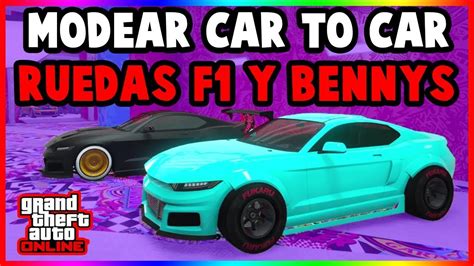 Como Modear Coches Car To Car Solo Sin Ayuda Gta V Online Poner