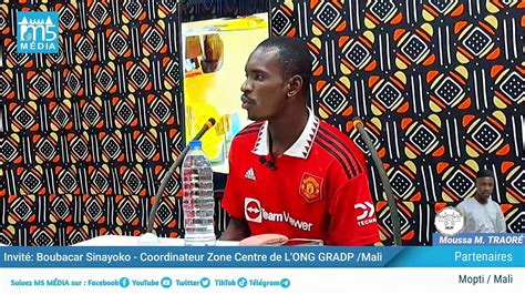 Invité Le jeune philanthrope Boubacar Sinayoko Coordinateur Zone