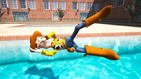 Gta Water Ragdolls Woody Jumps Fails Euphoria Physics Funny