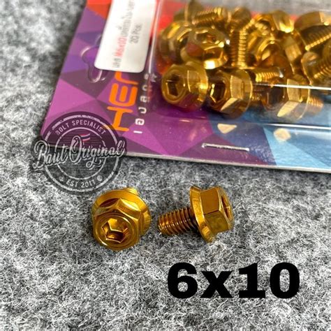Jual Baut Probolt 2kunci 2 Kunci Stainless 6x10 Drat 10 Panjang 1 Cm