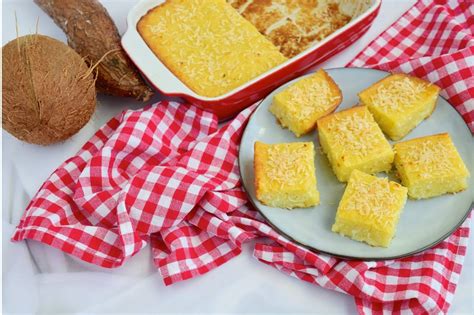 Bolo De Mandioca Coco Molhadinho Confira Receita Sensacional