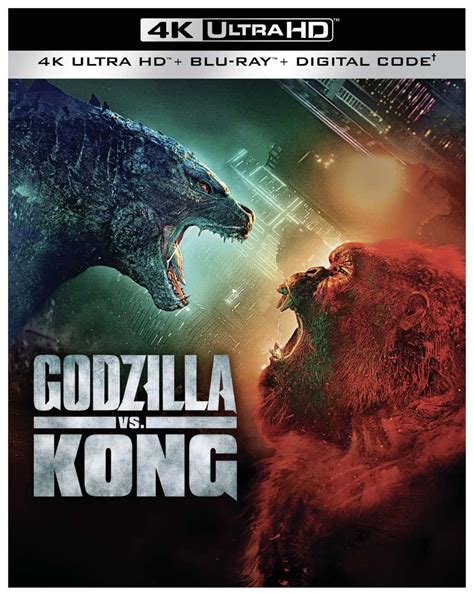 GODZILLA VS KONG 4K Blu Ray And DVD Release Details Seat42F