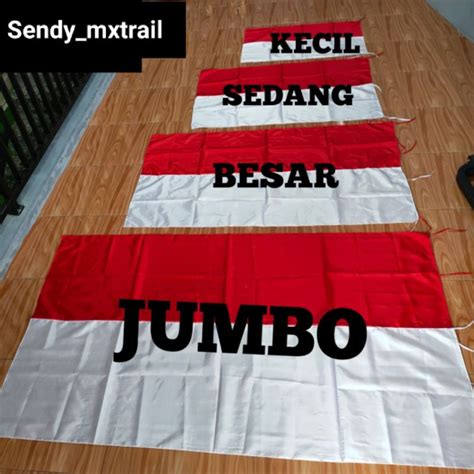 Jual BENDERA MERAH PUTIH BENDERA INDONESIA Shopee Indonesia