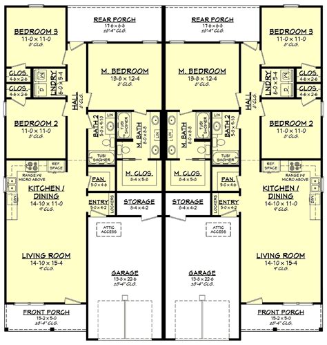 Bedroom Bath Duplex Floor Plans Floor Roma
