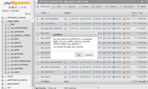 Becoming Familiar With Databases In Phpmyadmin Liquid Web
