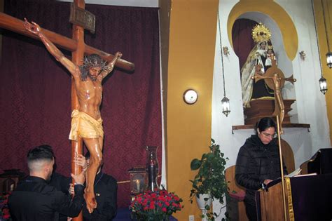 La Linea Cofrade CON EL VÍA CRUCIS FINALIZAN LOS CULTOS AL CRISTO DEL
