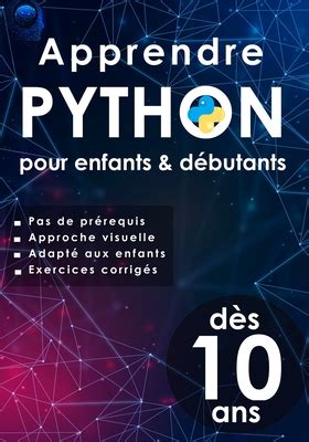 Apprendre Python Pour Enfants D Butants Programmation Python Pour