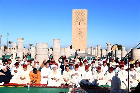 Des prières rogatoires accomplies à la Mosquée Hassan de Rabat