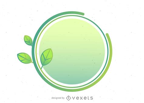 Baixar Vetor De Planta Verde E Círculo