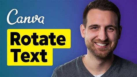 How To Rotate Text In Canva YouTube
