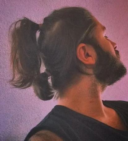 10 Easiest Hairstyles For Men With Long Hair Manometcurrent