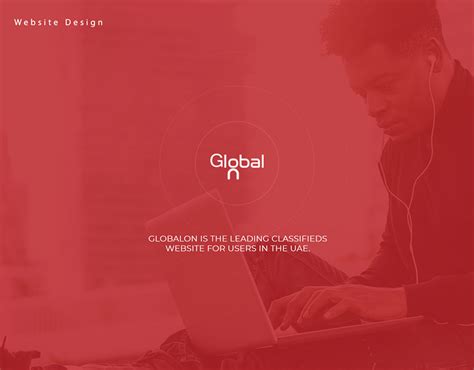 Globalon Classified Ads Webdesign On Behance