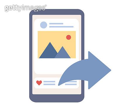 Share Icon People Sharing Data Photos Links Posts And News In