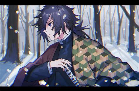 Anime Digital Art Artwork 2D Portrait Kimetsu No Yaiba Giyu