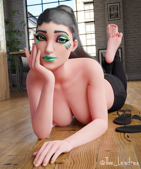 Rule 34 1girls 3d Areolae Ark Fortnite Barefoot Big Breasts Blender Bottomwear Breasts Dark