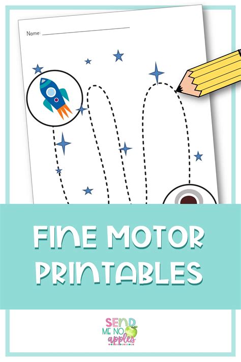 Printable Fine Motor Skills Activities