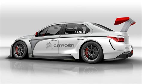 Citroën reveals C Elysée WTCC with design sketches Car Body Design