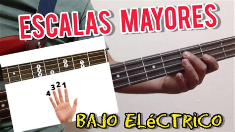Aprende A Tocar Las Escalas Mayores En Bajo El Ctrico Tutorial Para