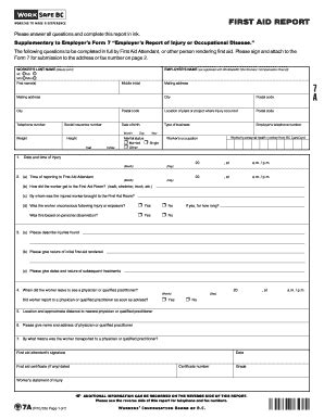 Work Safe Bc Form A Fill Online Printable Fillable Blank Pdffiller