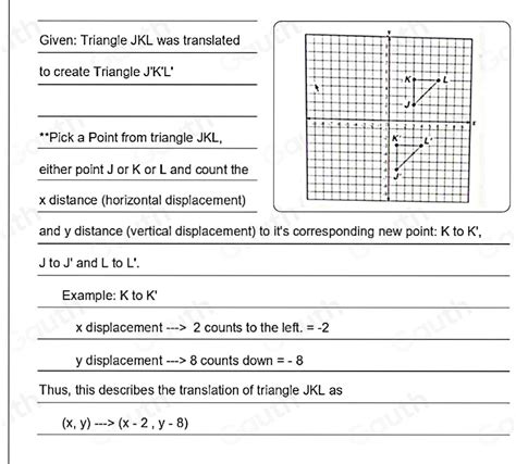 Solved JKL Was Translated To Create JK L As Shown In The Following