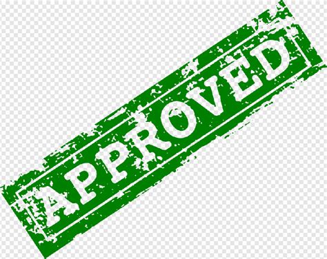Accepted Stamp Clipart