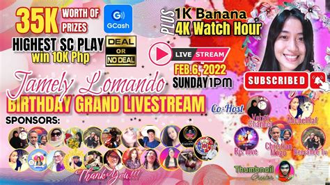Come And Join Sa Birthday Gls Ni Nak Jamely Lomando I Manalo Ng Gcash