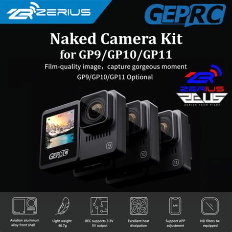 Jual Geprc Naked Camera Kits Parts For Gopro Naked Gopro