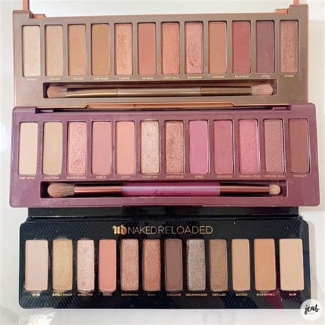 กรดรองนองนดมาแลว แกะกลองสวอช Urban Decay naked Reloaded พาเลต
