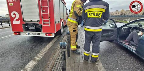Gigantyczne utrudnienia Dwie kolizje na moście Grota pięć aut