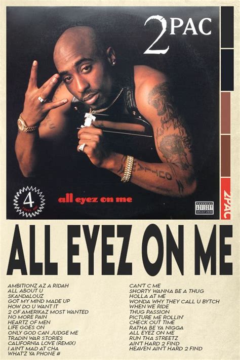 All Eyez On Me Tupac Poster Aidan Train In 2024 Tupac Poster