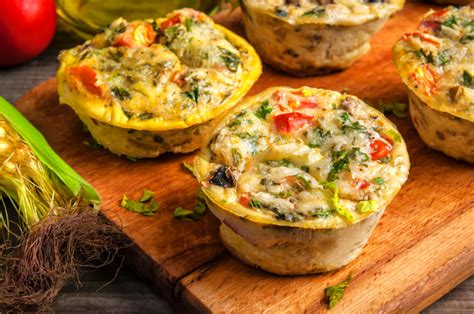 Veggie Packed Egg Muffins Deliciously Healthy