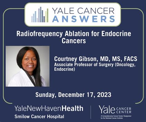 Dr Courtney Gibson On Yale Cancer Answers