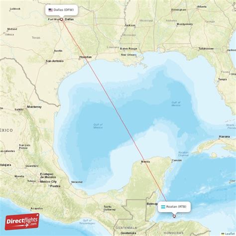 Direct Flights From Dallas To Roatan DFW To RTB Non Stop