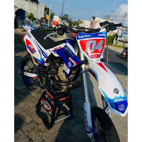 Jual Decal Stiker CRF 150L WR155 Gordon D Tracker CRF KLX BF Full