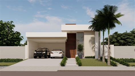 Planta De Casa T Rrea P Direito Duplo E Dormit Rios