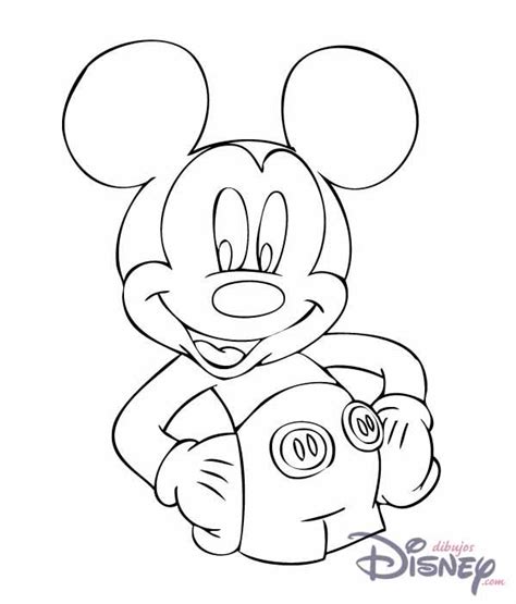 Fotos De Mickey Mouse Para Pintar Colorear Im Genes