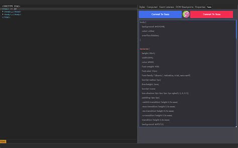 Css to SCSS or SASS Converter chrome插件下载 最新浏览器扩展 crx离线安装包 插件小屋