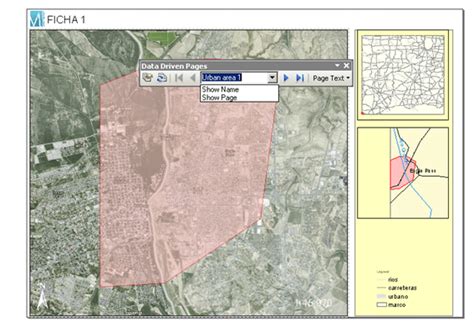 Cómo crear colecciones de mapas en ArcGIS 10 Data Driven Pages