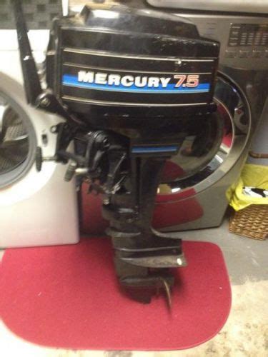 Find 25 Hp MERCURY TILLER Outboard Boat Motor ELECTRIC START TWO