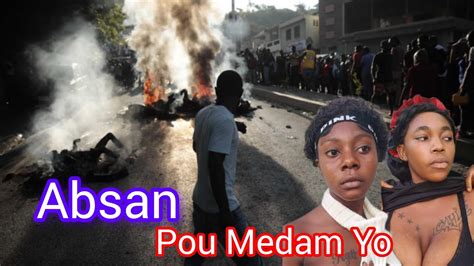 Mete Absan Pou 2 Medam Ki Soti Gran Ravin Kap Kouri Kite Potoprens Yo