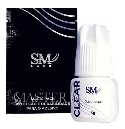 Cola Profissional Sm Clear Para Alongamento De Cílios 3g