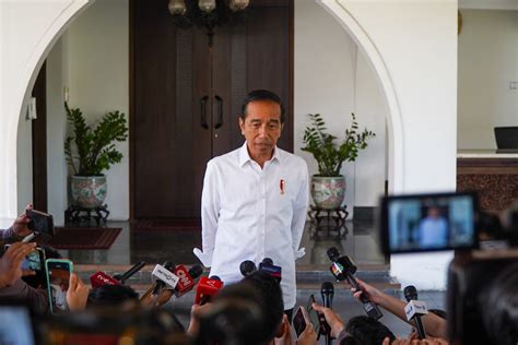 Sekretariat Kabinet Republik Indonesia Presiden Jokowi Terima Surat