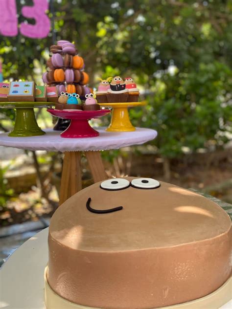 Festa Pou Pou Party Bolo Pou Pretty Cakes Cute Cakes Ugly Cakes