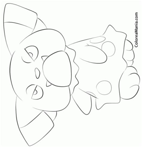 Snubbull Coloring Page Coloring Pages