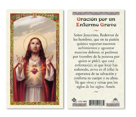 Oración al sagrado corazón de Jesús para la salud Oración Para