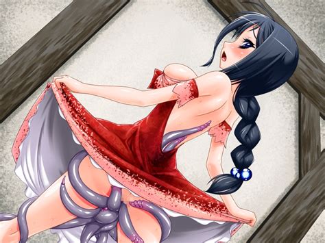 Rule 34 Ambiguous Penetration Black Hair Blush Clothes Covered Penetration Dress Implied